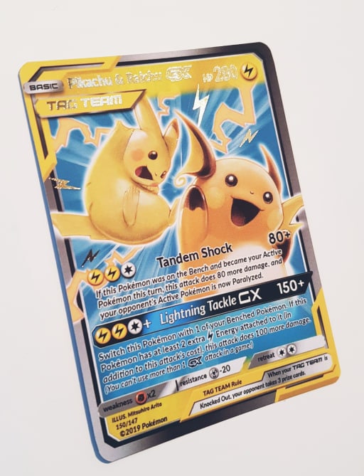 Pokemon Cards Pikachu And Raichu