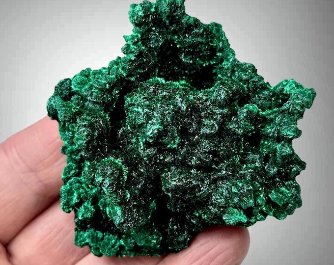 Fibrous Malachite Shimmery Mineral Specimen, Congo Rocks Minerals ...