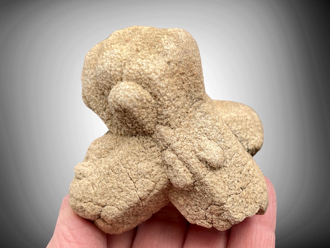 Sand Calcite Inter-grown Double Crystal Cluster, Sand Rock, Rattlesnake ...