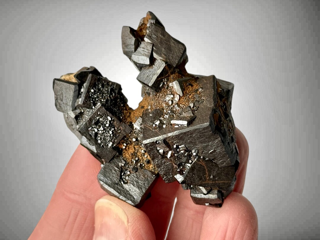 Goethite After Pyrite Cluster, Colombia Fine Minerals Rocks Crystals - Etsy