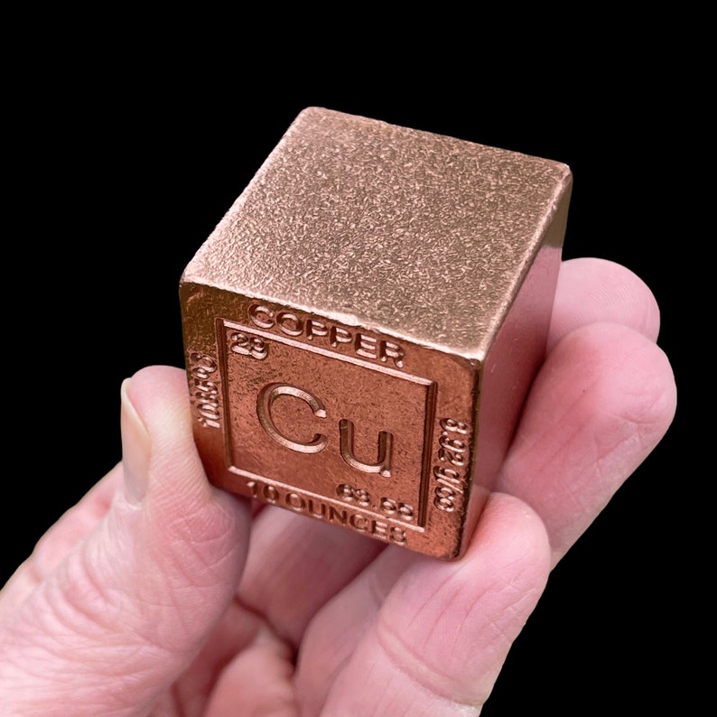 Copper cu ELEMENT Cube / Cubes Sold Separately / BEST SELLER | Etsy
