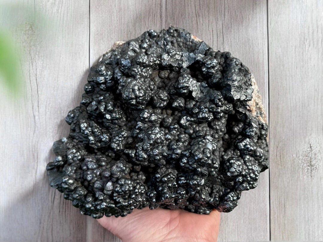 Hematite XL Specimen 8 Pounds, Botryoidal Crystals Kidney Ore Morocco ...
