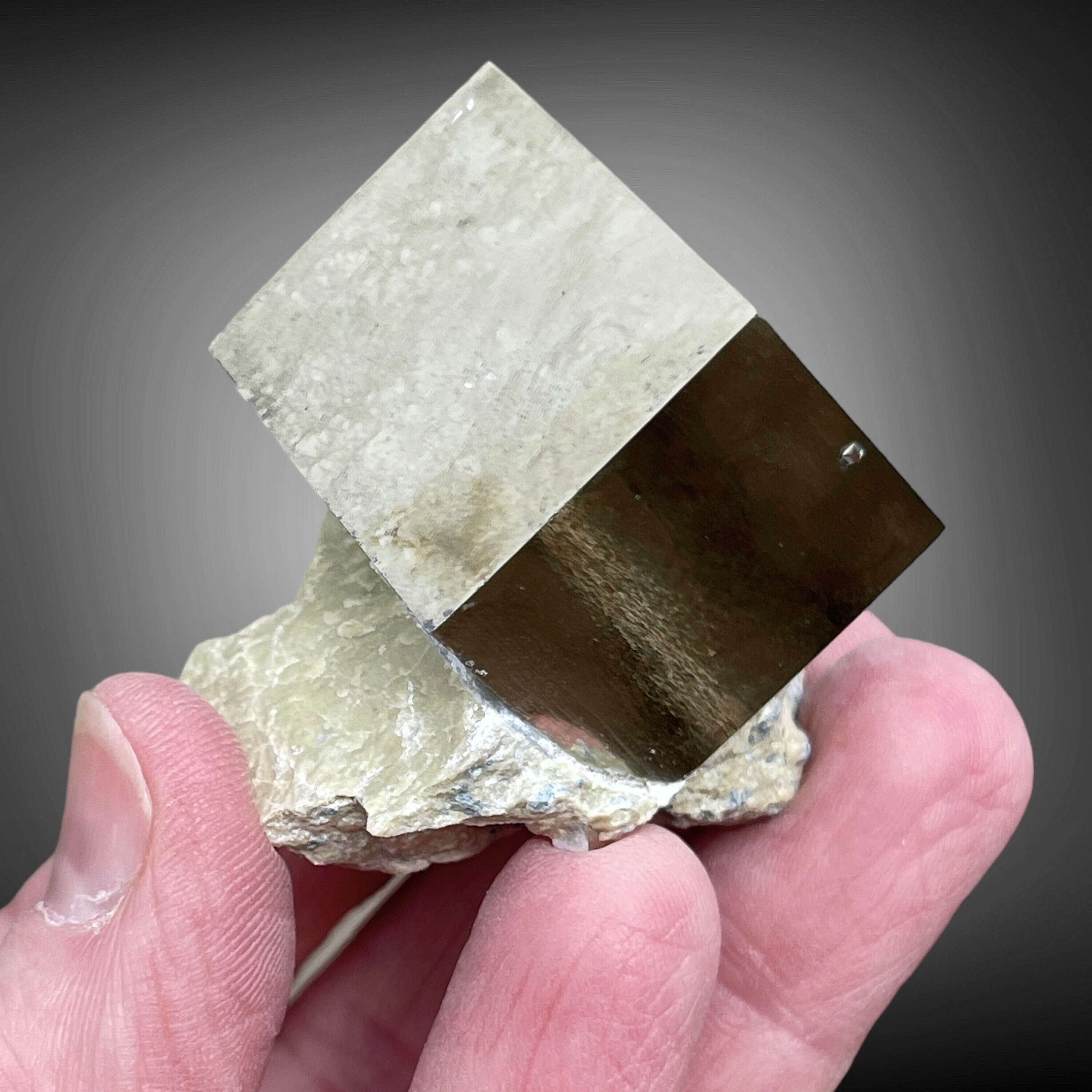 Perfect Pyrite Cube