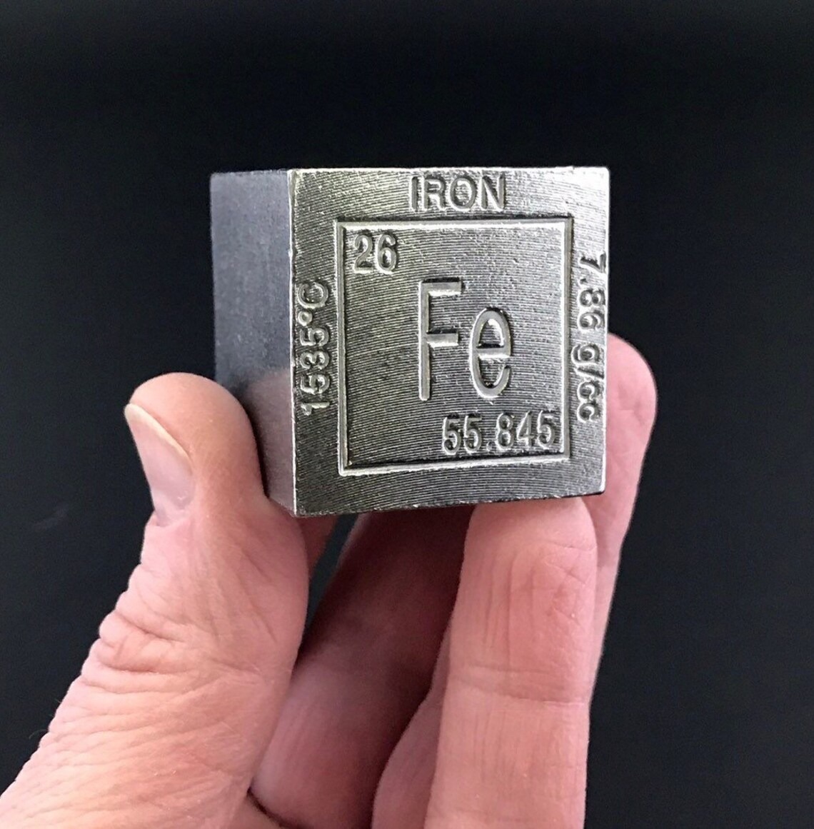 Iron FE Element Cube Ounce Iron Periodic Table Collectible - Etsy