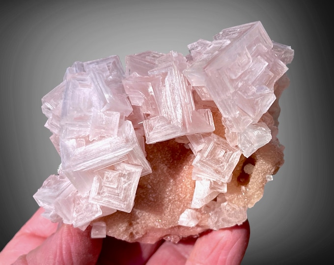 Pink Halite / California Natural Salt Rare / Owens Lake, California ...