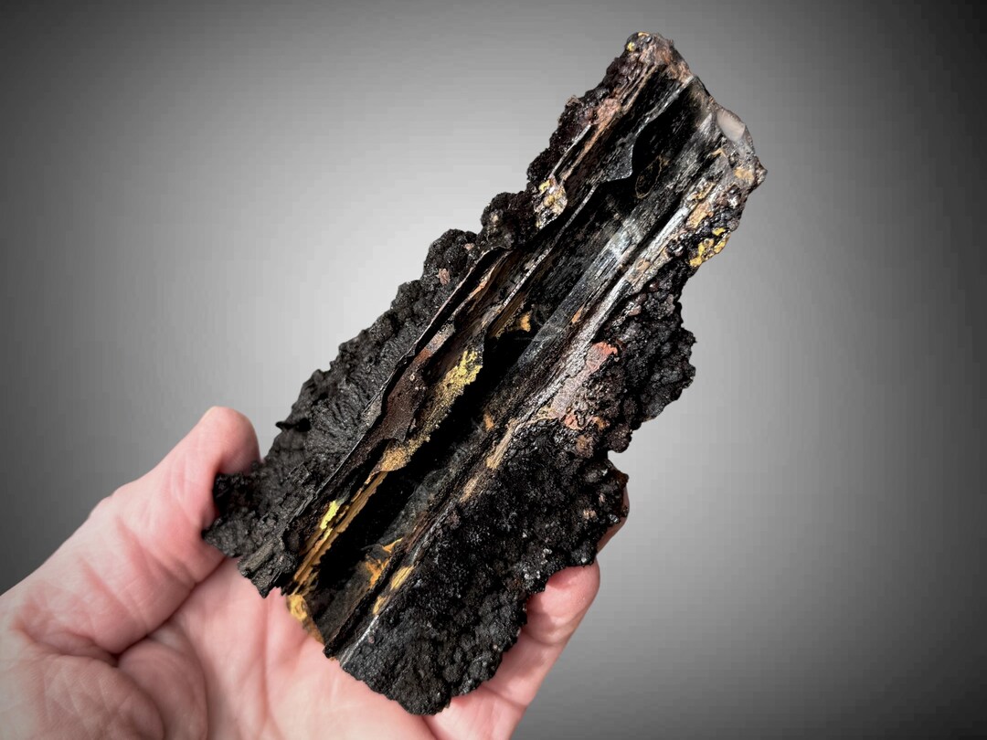 Lg. Goethite Pseudomorph Epimorph Cast After Selenite Chihuahua, Mexico ...
