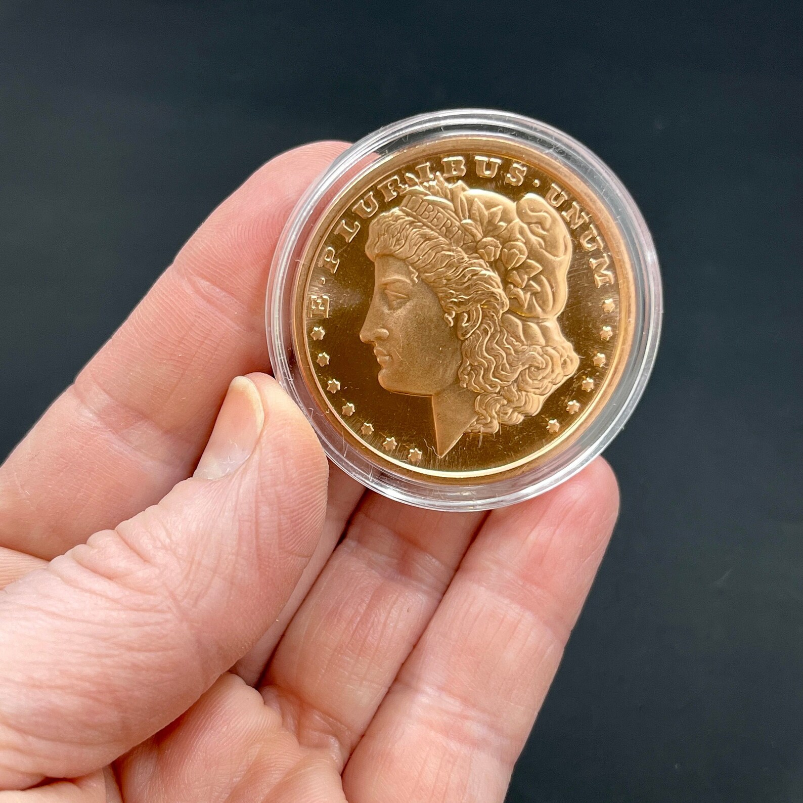 1oz. Morgan Dollar Copper Collector Coin // .999 Fine Copper | Etsy