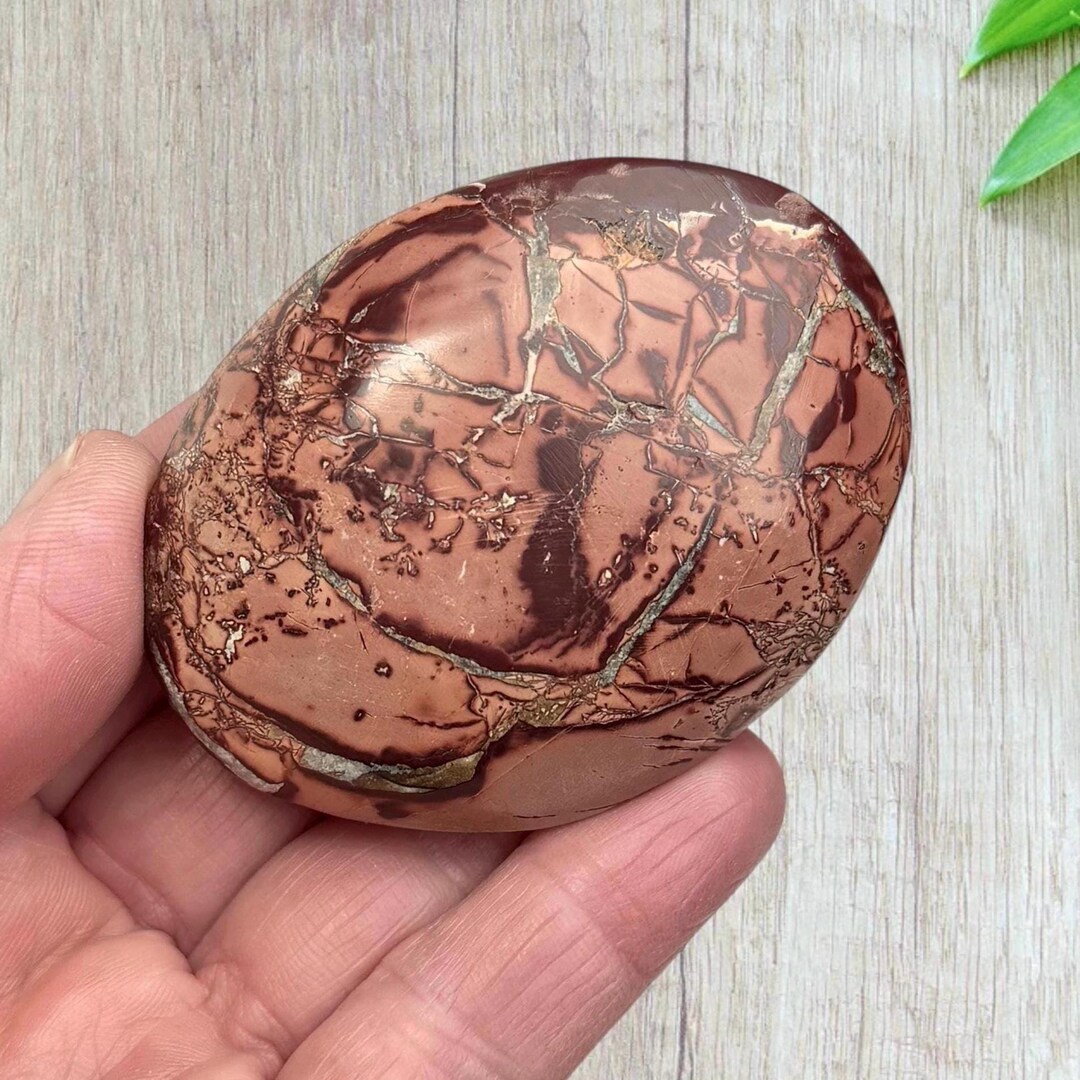 Mookaite Landscape Jasper Palm Stone, Morocco - Etsy