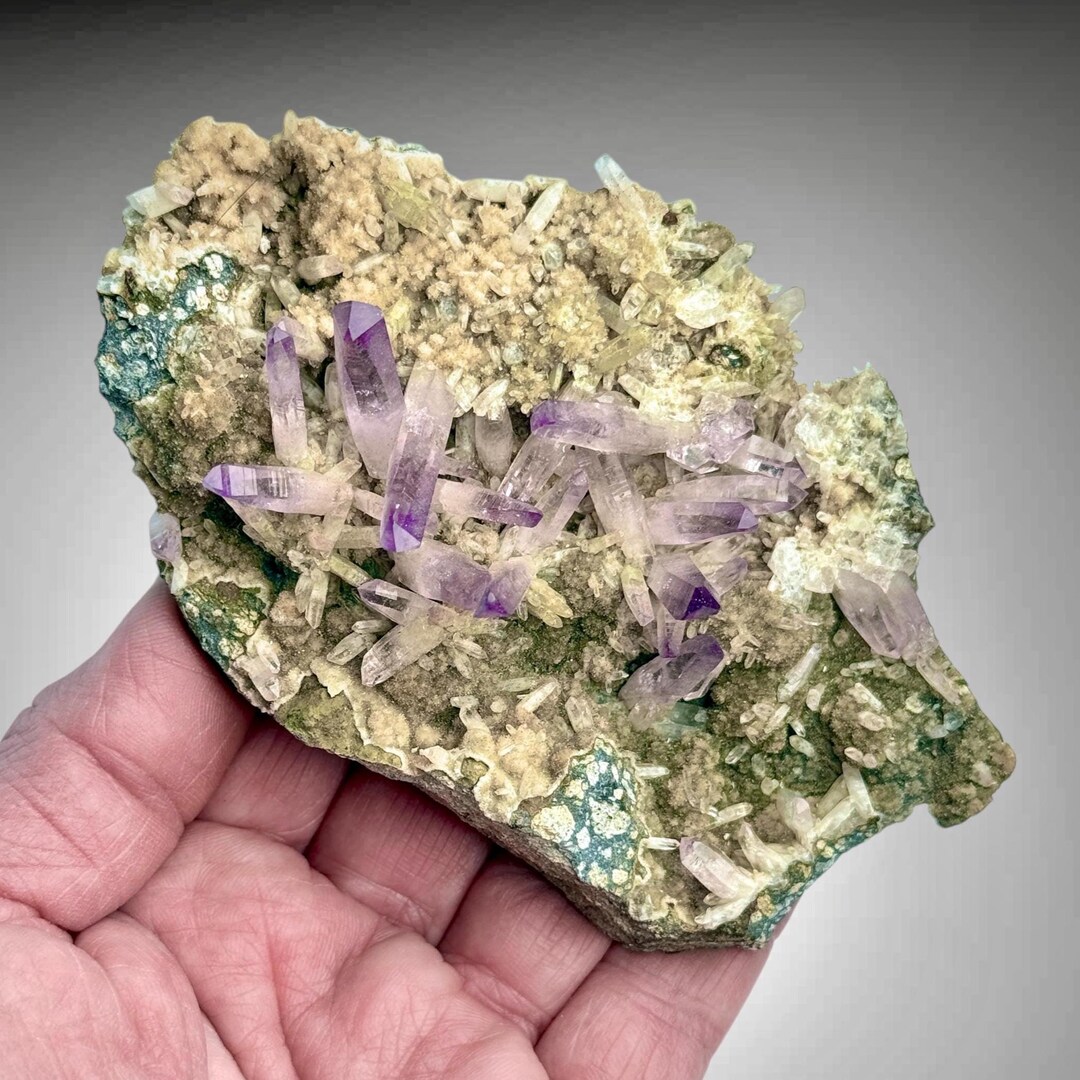 Vera Cruz Amethyst Crystal Cluster ~ Amethyst Crystal Plate, Rocks and ...