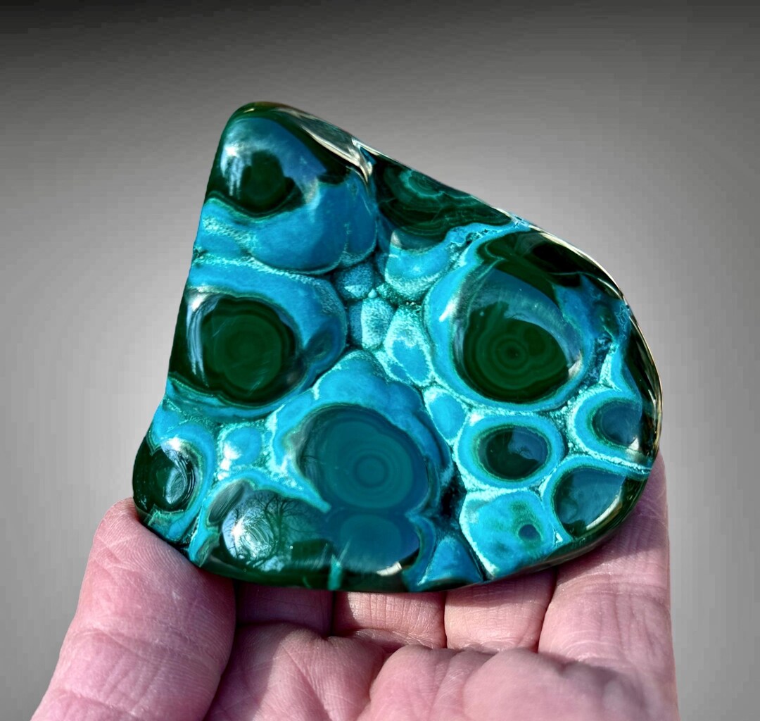 Chrysocolla Malachite Polished Freeform, Malacholla Congo Rocks ...
