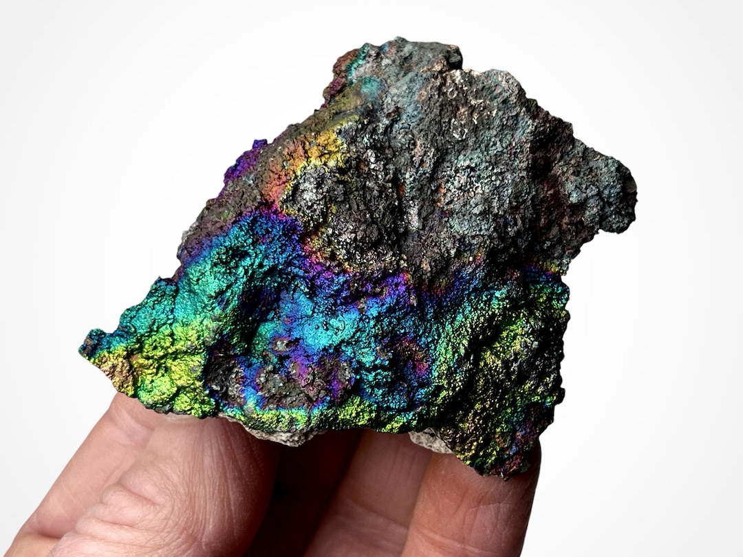 Iridescent Goethite Malaysian Rocks, Minerals and Crystals - Etsy