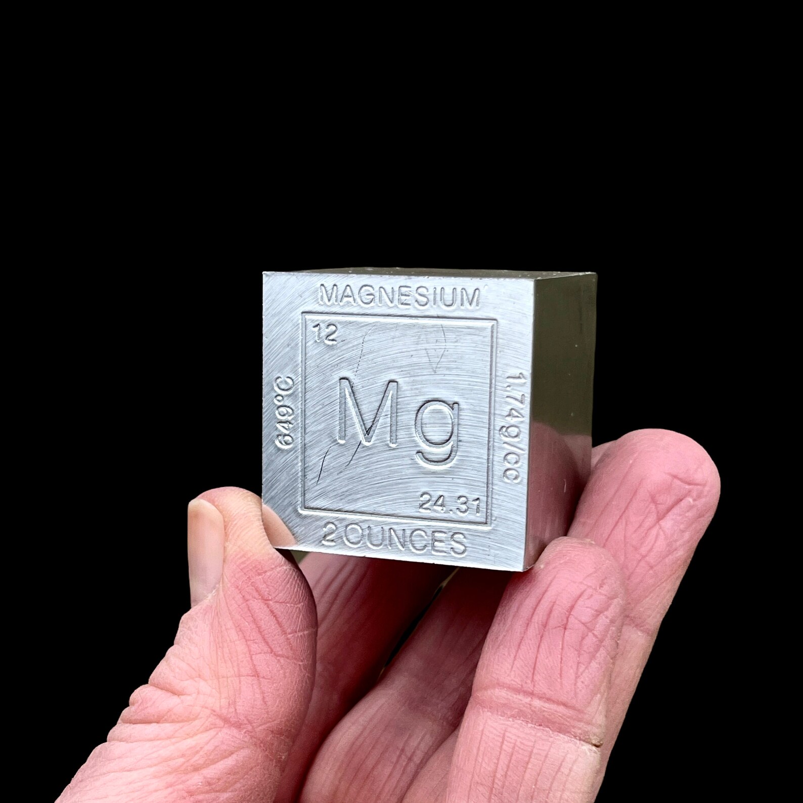 Magnesium mg Element Cube / Cubes Sold Separately / FREE - Etsy