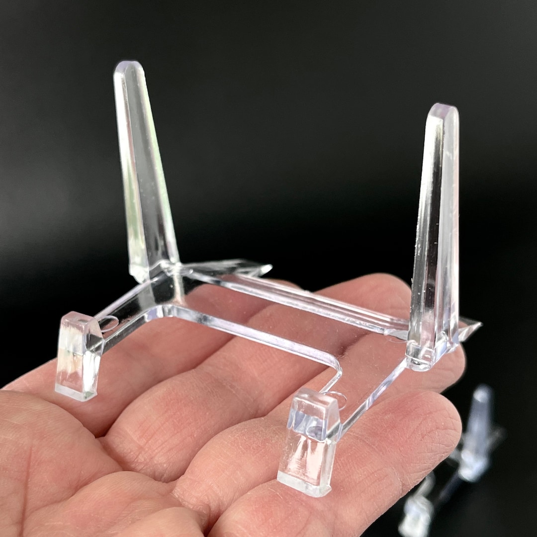 Acrylic Display Stands (pack of 3 or 6) Minerals Slabs Collectibles ...