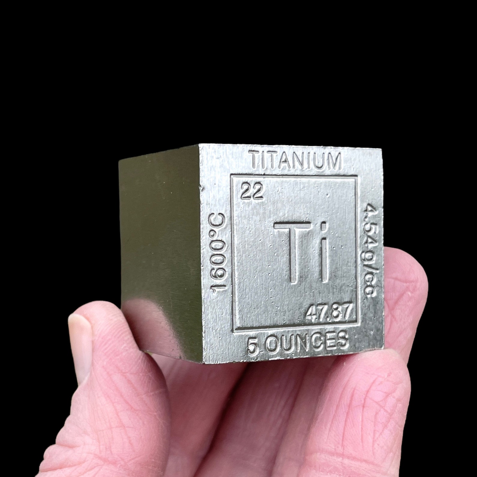 Titanium ti Periodic Table Element Cube / Cubes Sold | Etsy