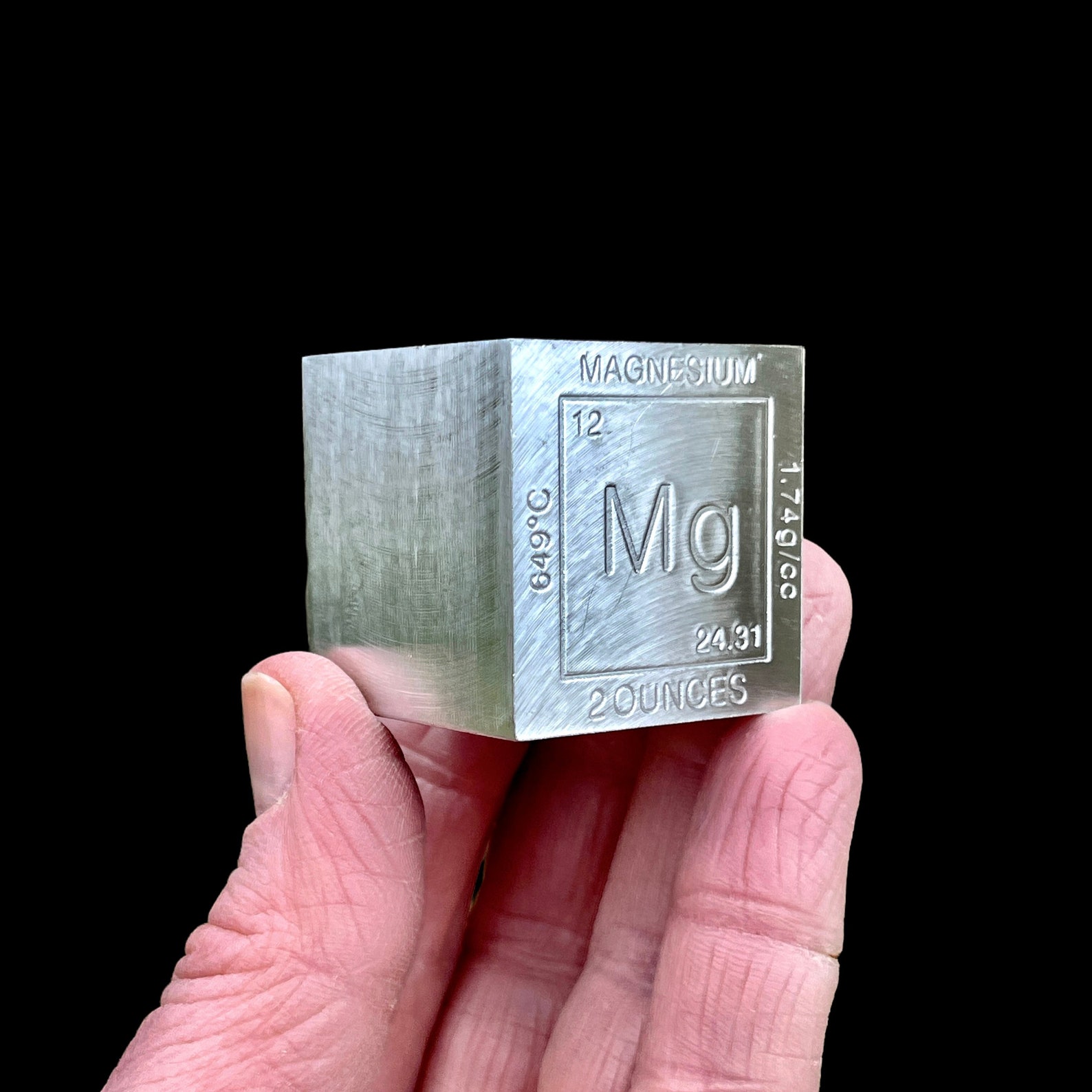 Magnesium mg Element Cube / Cubes Sold Separately / FREE - Etsy