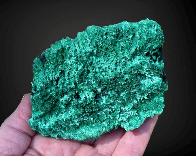 Fibrous Malachite Rocks Minerals and Crystals Congo - Etsy