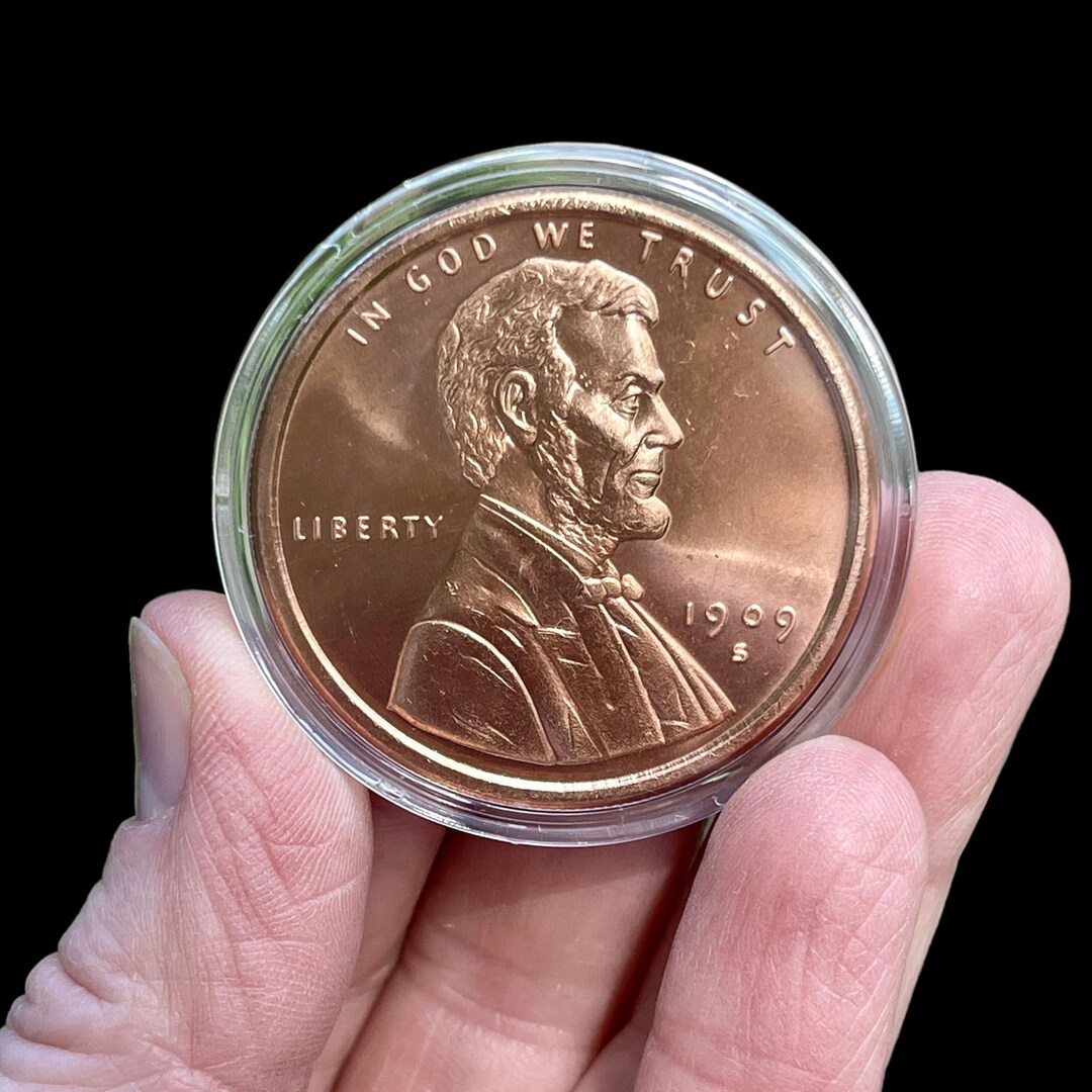 Lincoln Penny 1oz. Copper Collector Replica Coin .999 Fine Copper - Etsy
