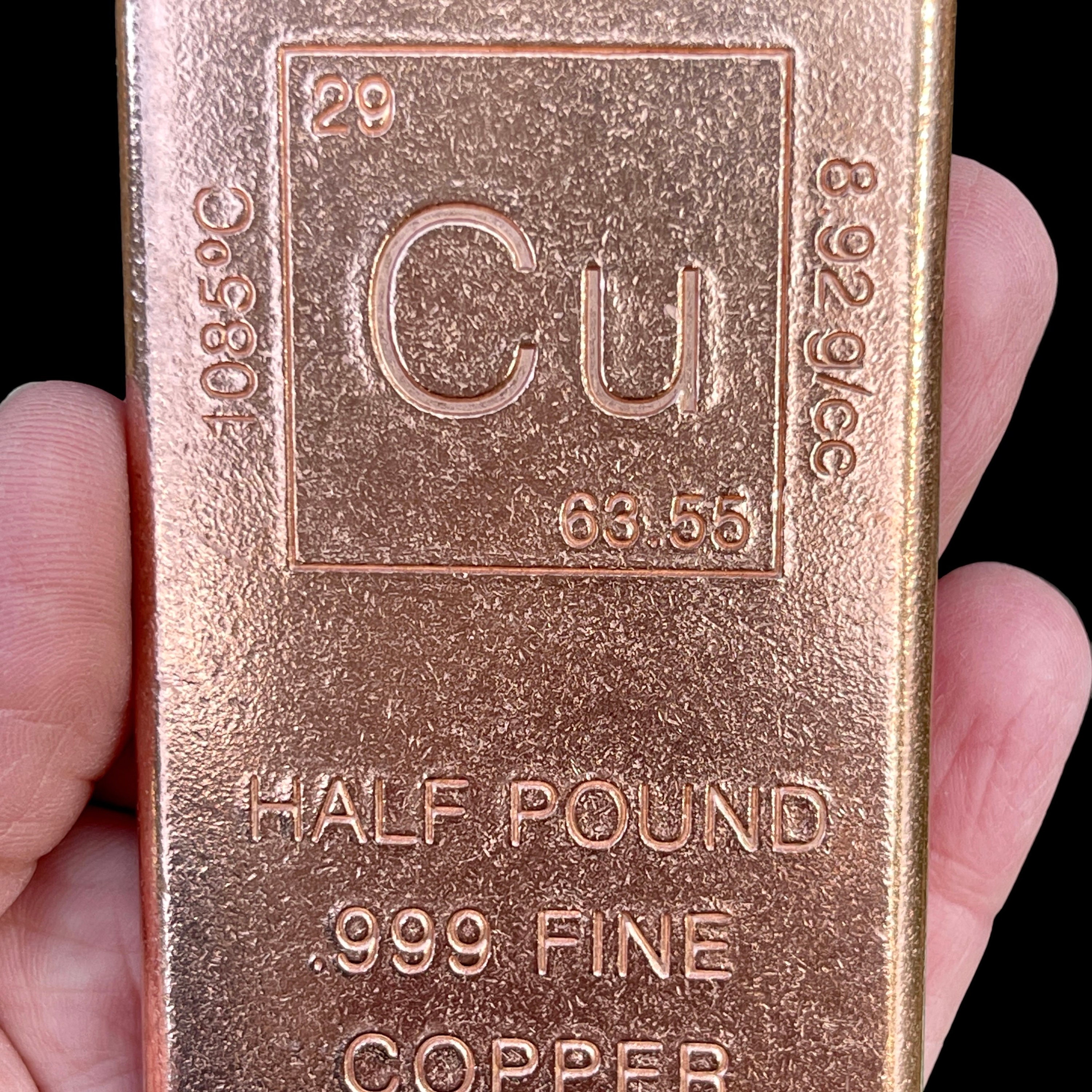 One Pound Copper Bullion