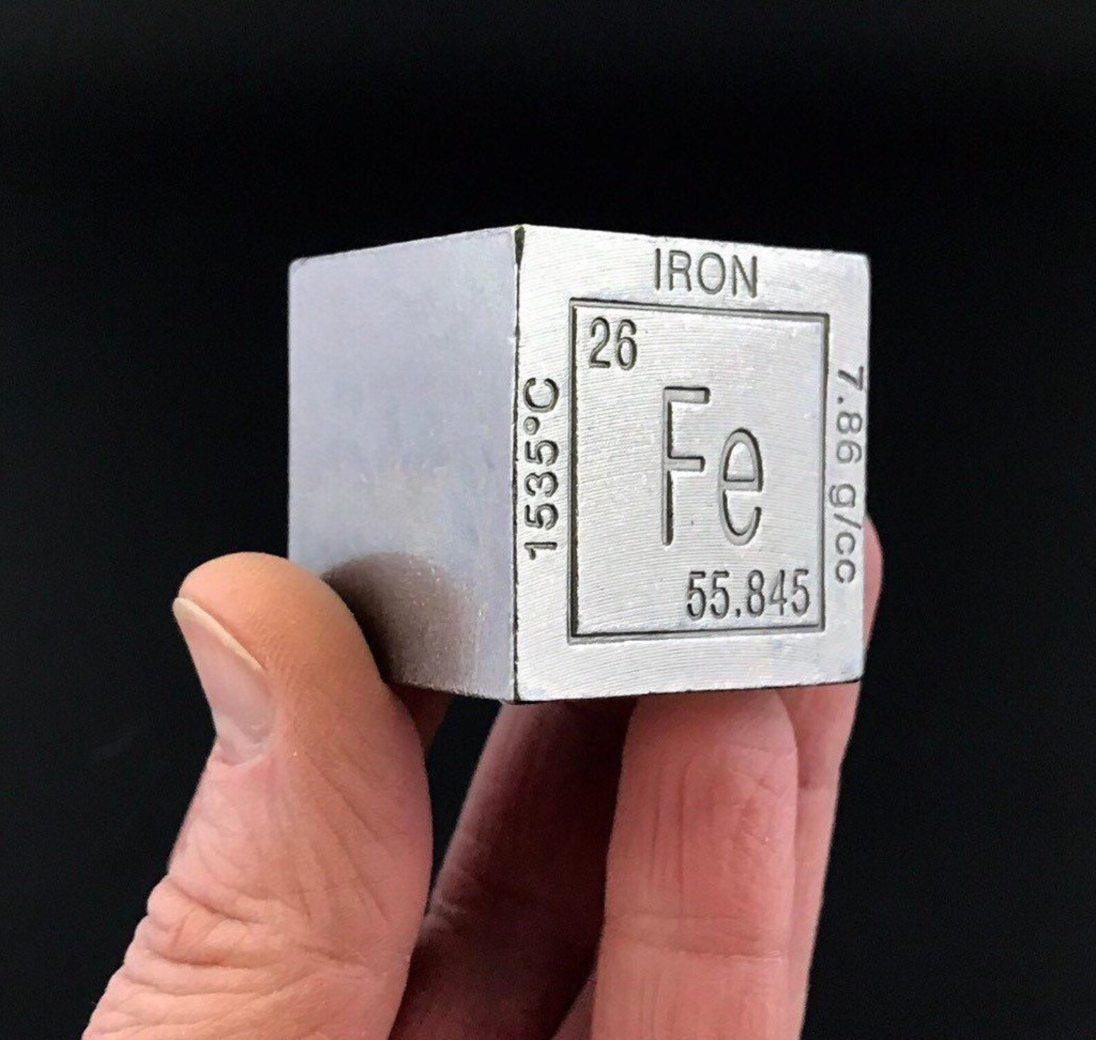 Iron FE Element Cube Ounce Iron Periodic Table Collectible - Etsy