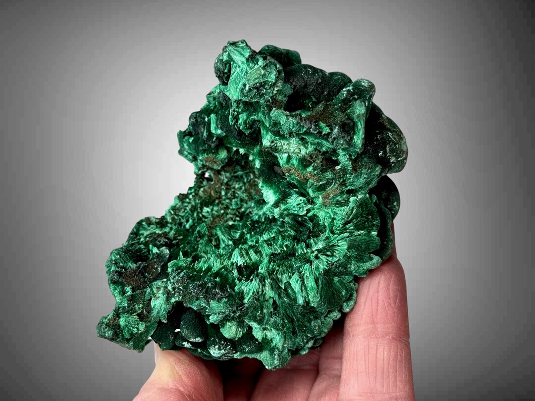 Fibrous Malachite Specimen Fine Quality Rocks, Minerals and Crystals - Etsy