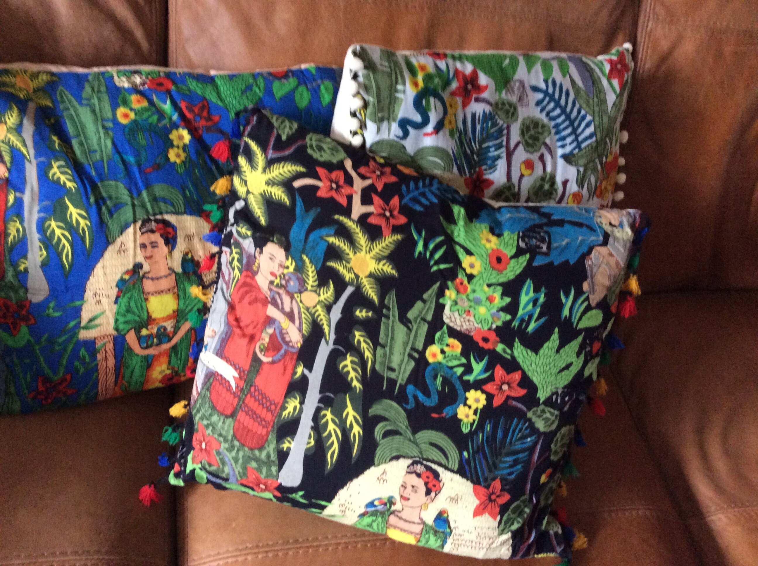 Frida Fabric Cushion/pillow Cover - Etsy UK