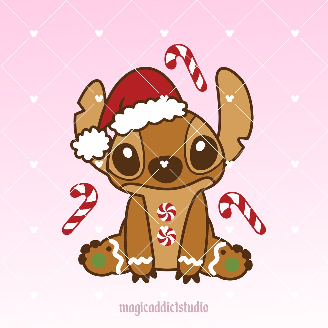 Gingerbread Stitch Digital Download PNG, SVG, Cricut, Silhouette, Cut ...