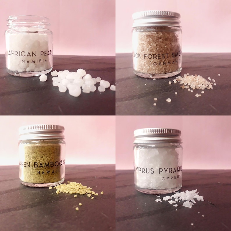 Artisanal Salt Collection Exotic Salt From Around the World Excellent ...