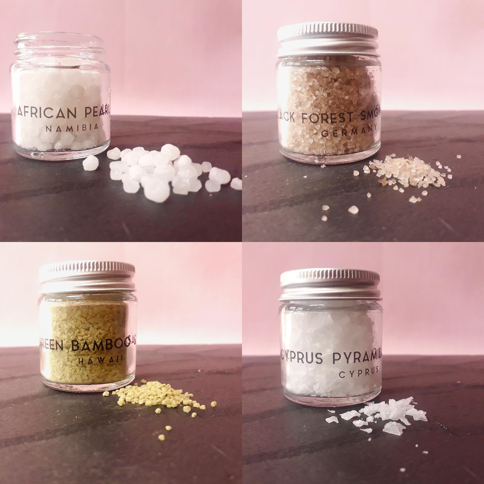 Artisanal Salt Collection Exotic Salt From Around the World Excellent ...