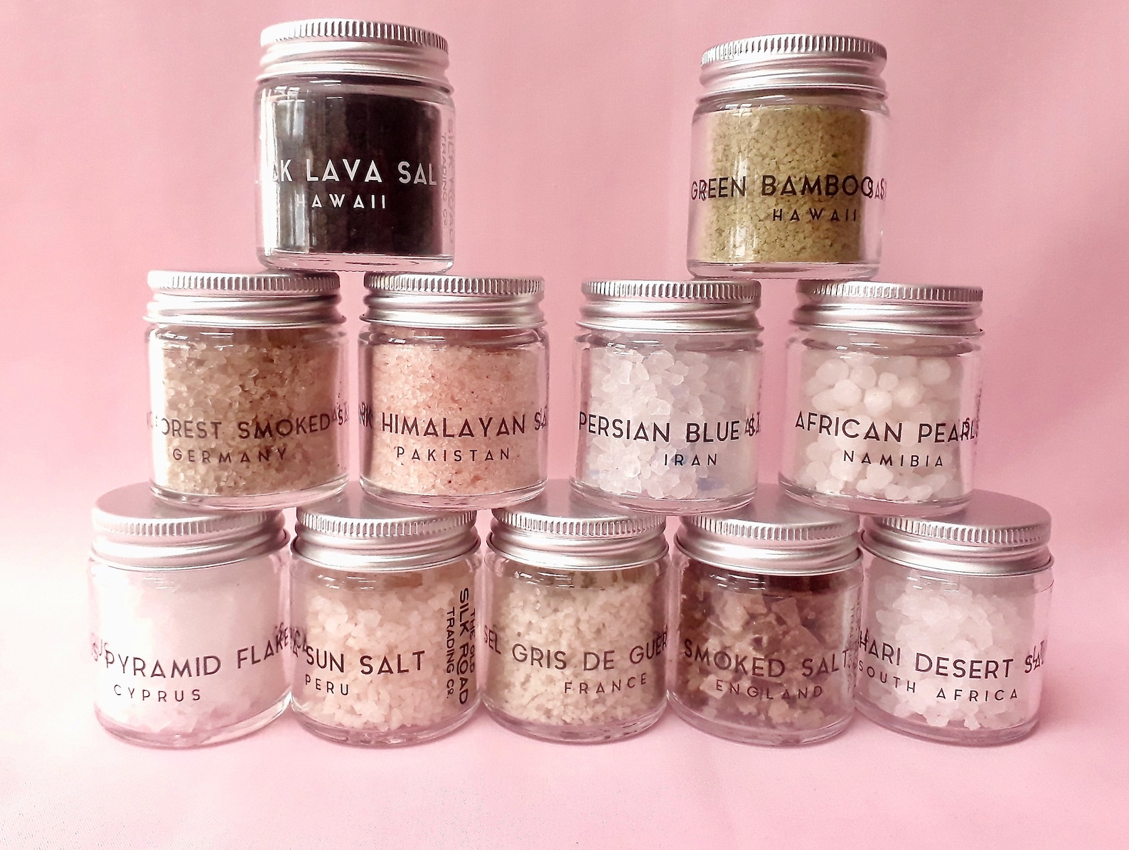 Artisanal Salt Collection Exotic Salt From Around the World Excellent ...