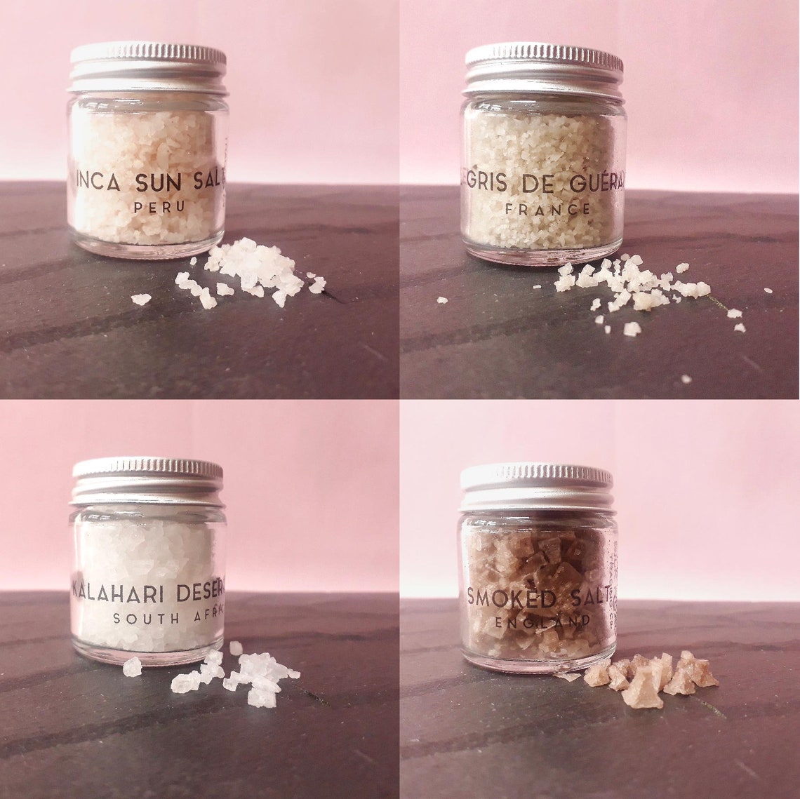 Artisanal Salt Collection Exotic Salt From Around the World Excellent ...