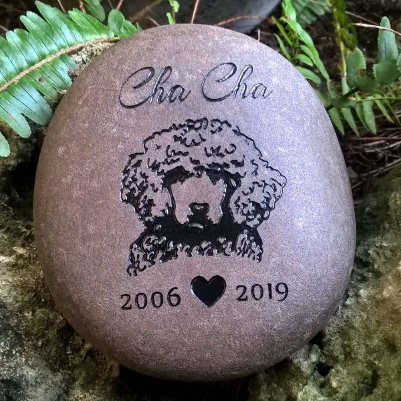 Poodle Memorial - Etsy