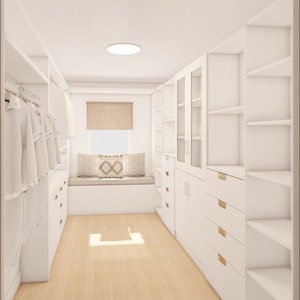 Virtual Closet Design: Custom Digital Rendering (under 60 Sq Ft) - Etsy