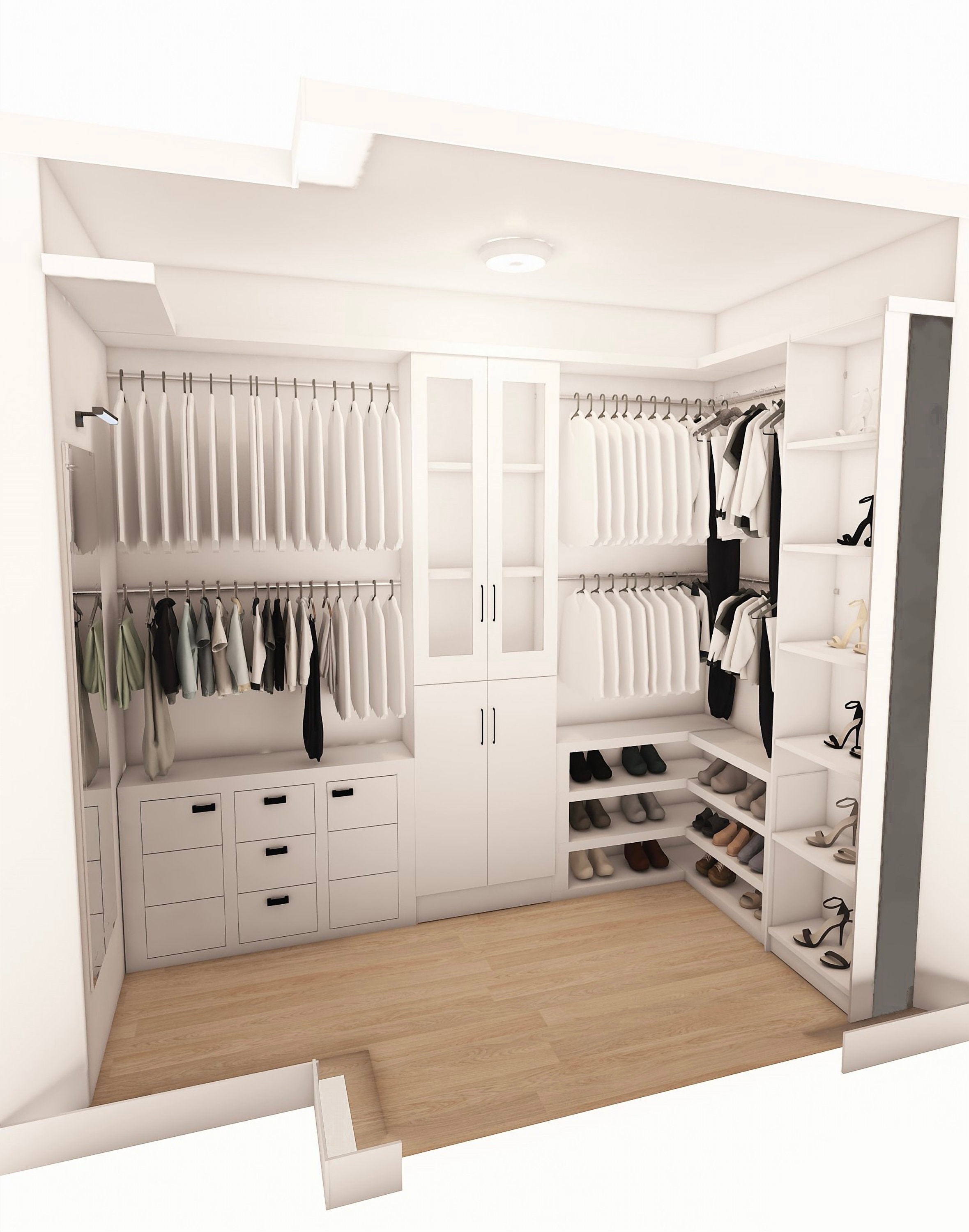 Custom Virtual Closet Design- Rendering Only, E-design, Decorating ...