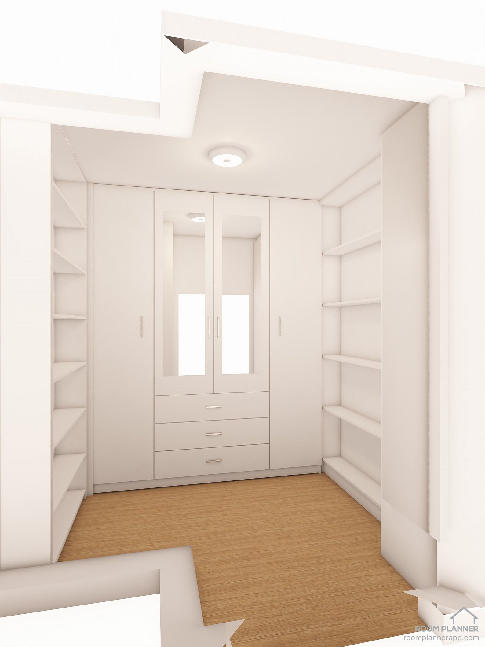Virtual Closet Design: Custom Interior Design Rendering - Etsy