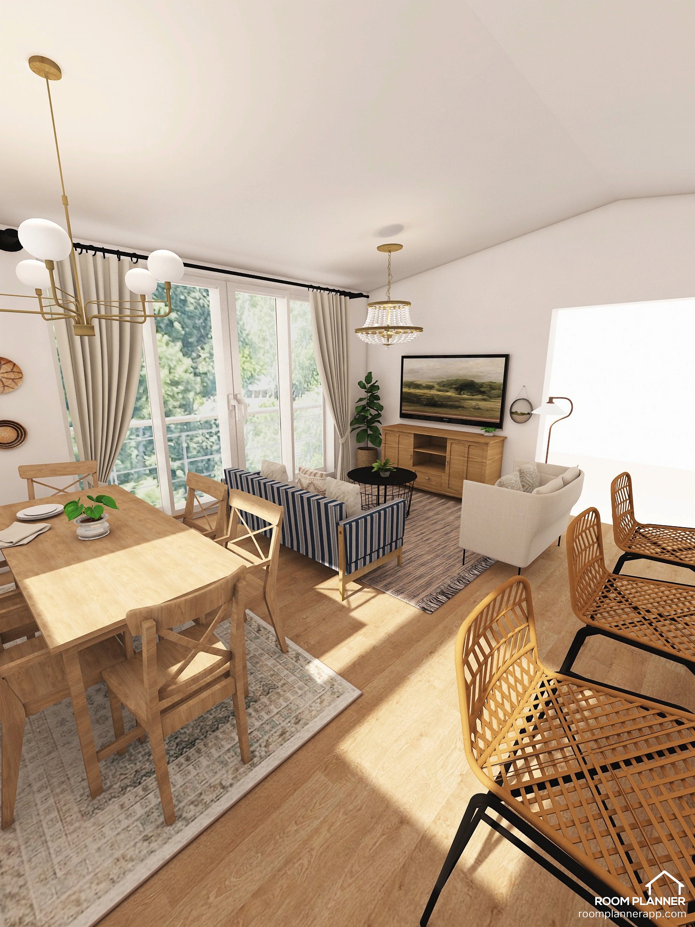 Interior Design Service, (rendering + Mood Board), E-design, Decorating, Virtual Design, Layout ...