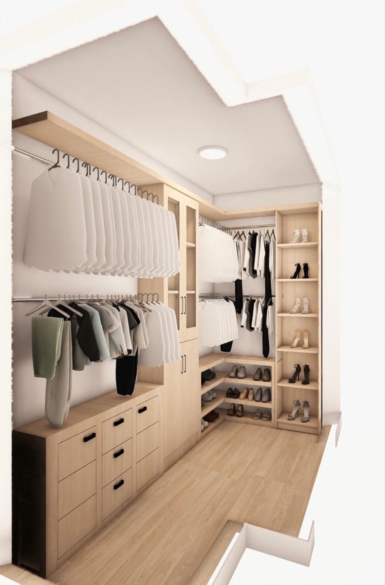Virtual Closet Design Service | Custom Interior Rendering & Closet ...