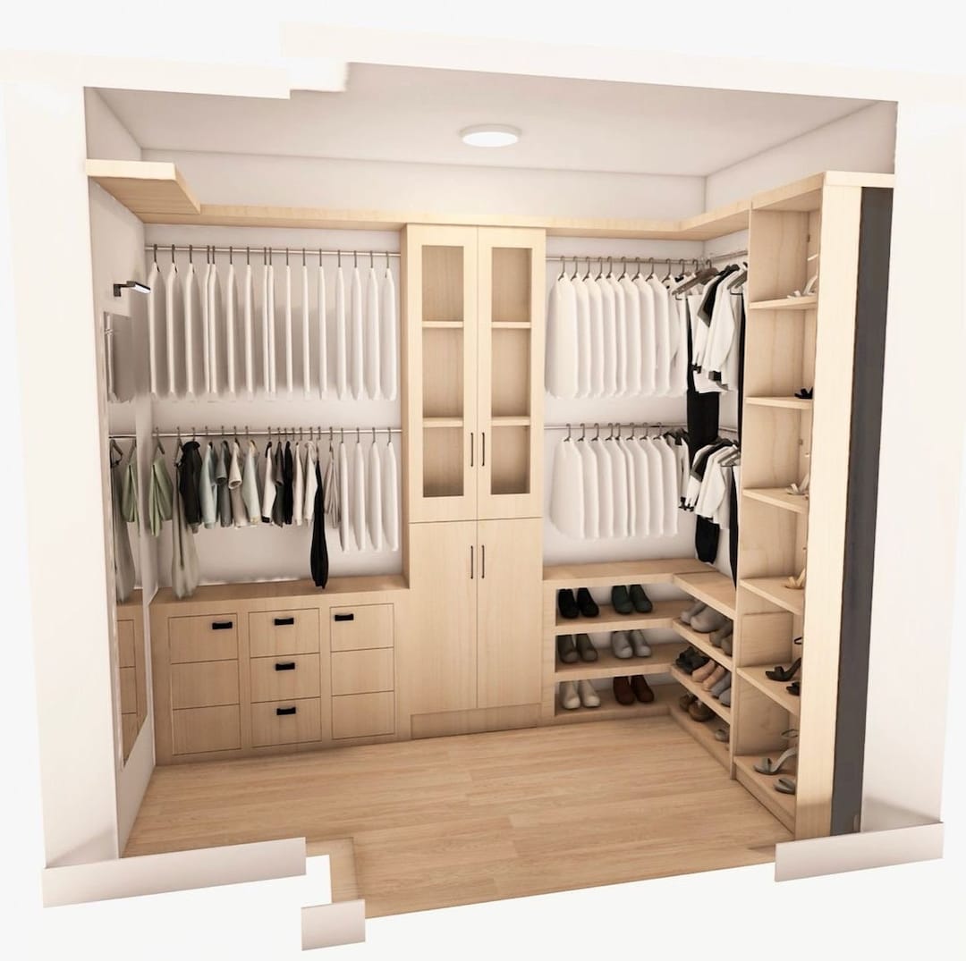 Virtual Closet Design Service | Custom Interior Rendering & Closet ...