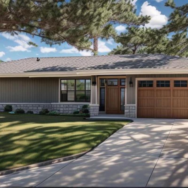 Landscape Design Exterior - Etsy