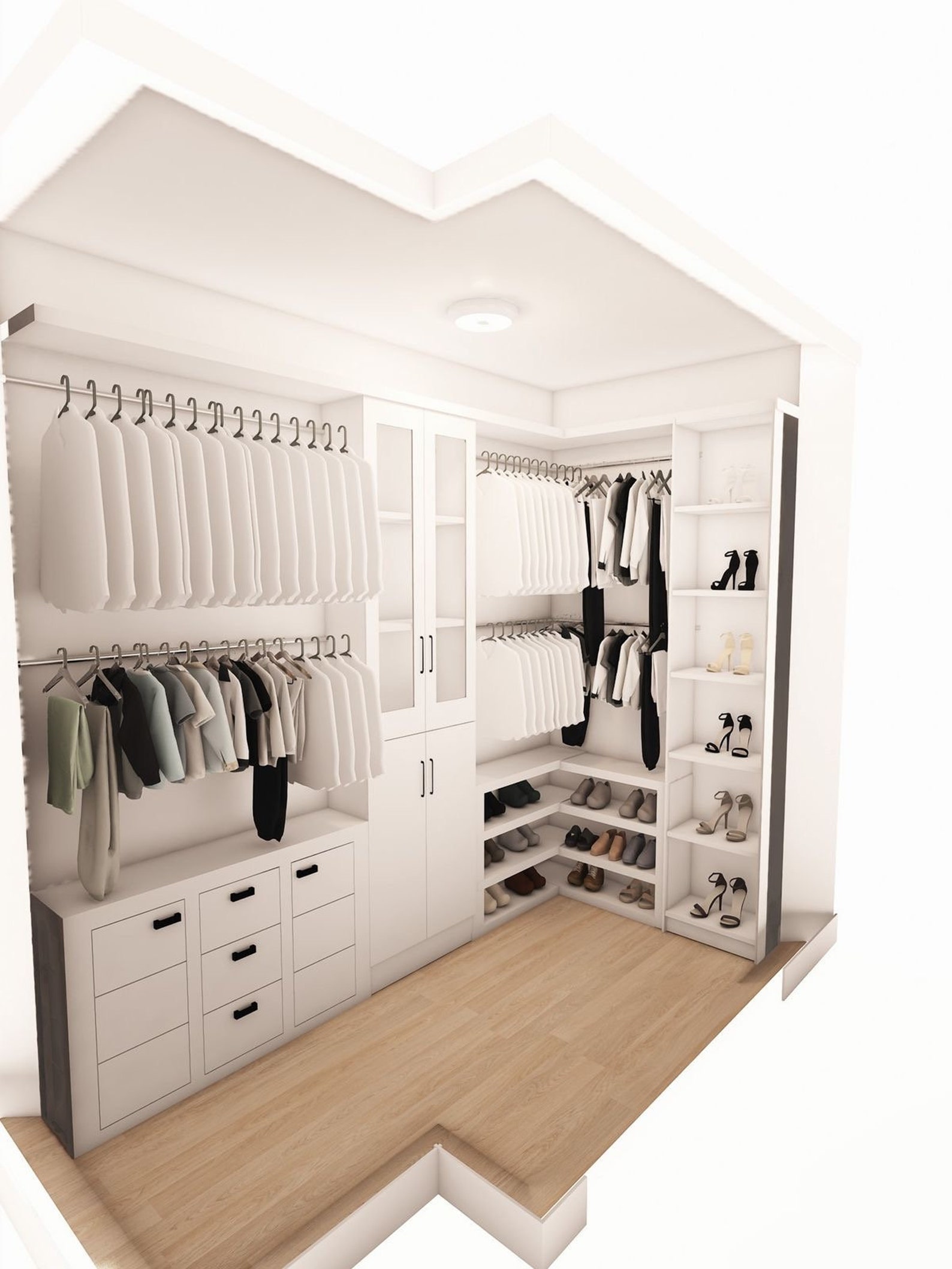 Virtual Closet Design Service | Custom Interior Rendering & Closet ...