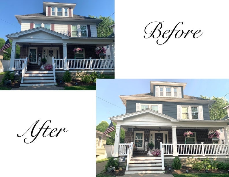 Exterior Paint Update- Virtual Shade Selection - Etsy