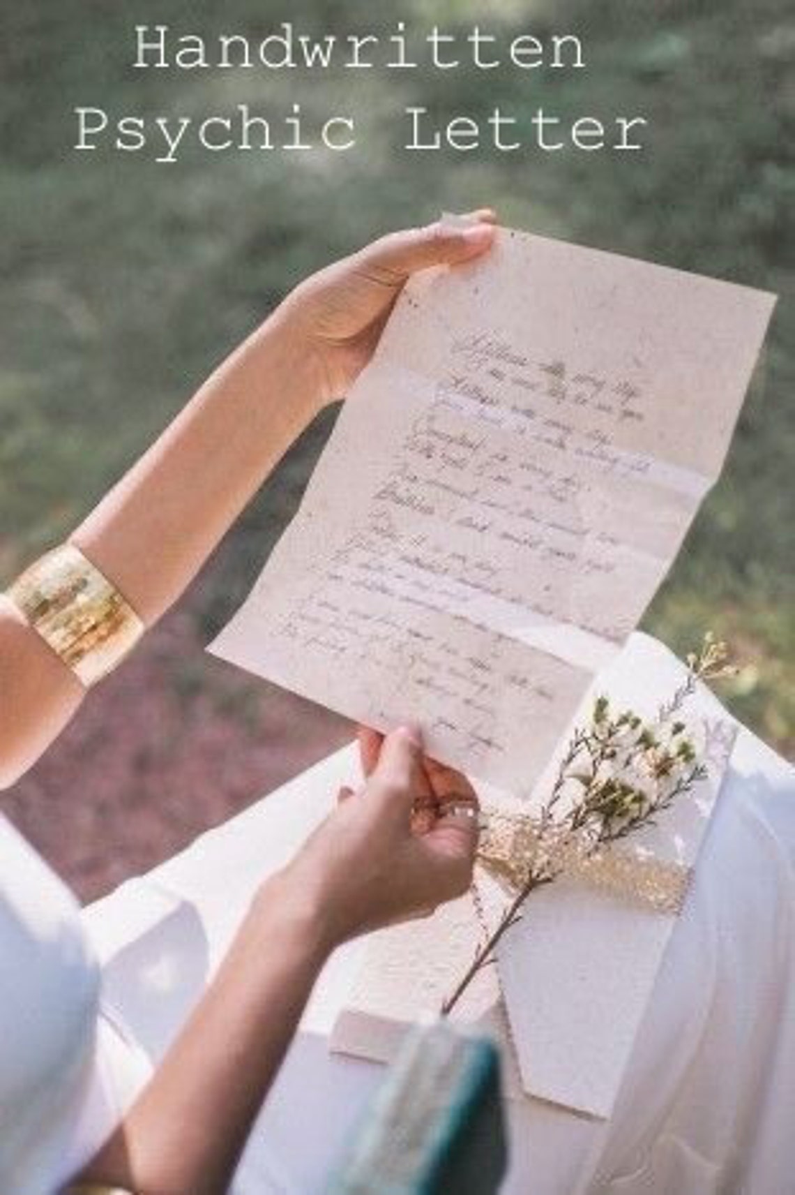 Psychic Reading handwritten Letter Version - Etsy