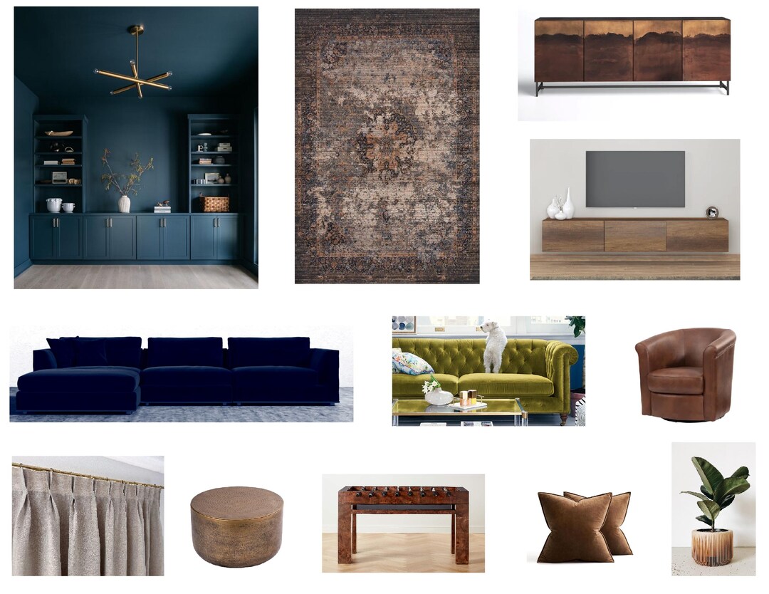 Interior Design Service | Custom 10-item Shopping List, E-design ...