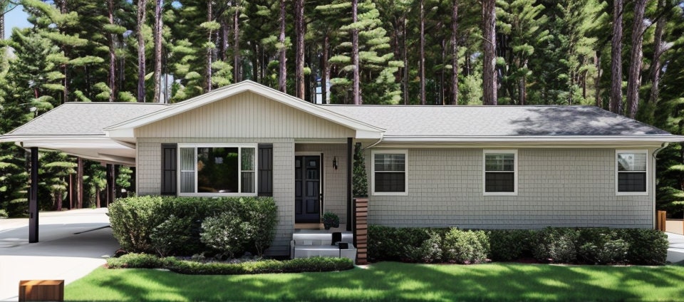 Express Exterior Design Update Service 7 Renderings in 24 Hours - Etsy