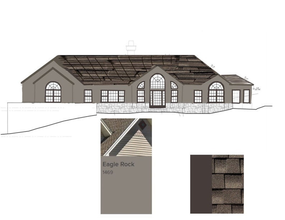 Exterior Paint Update- Virtual Shade Selection, E-design, Virtual ...
