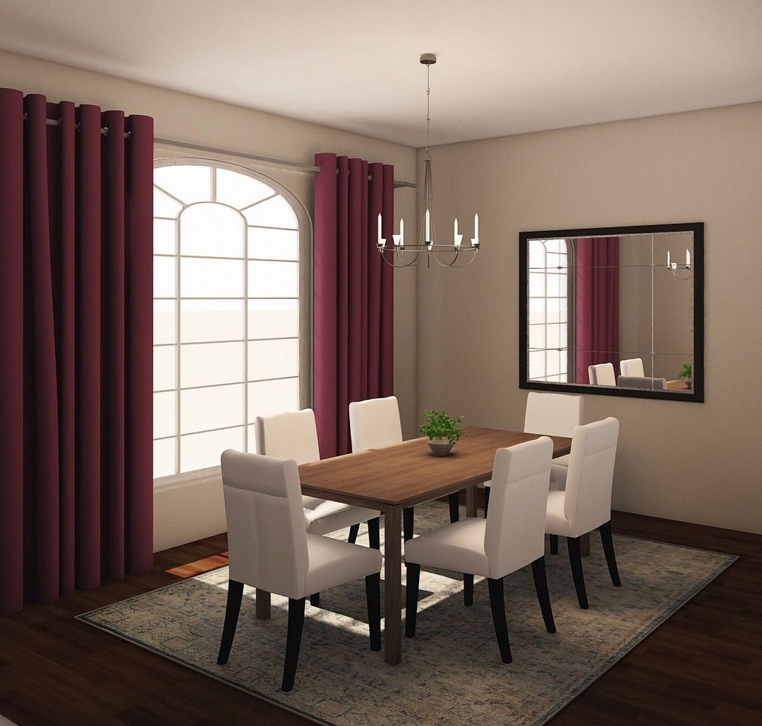 Dining Room Interior Design- Full Service- (rendering + Mood Board ...