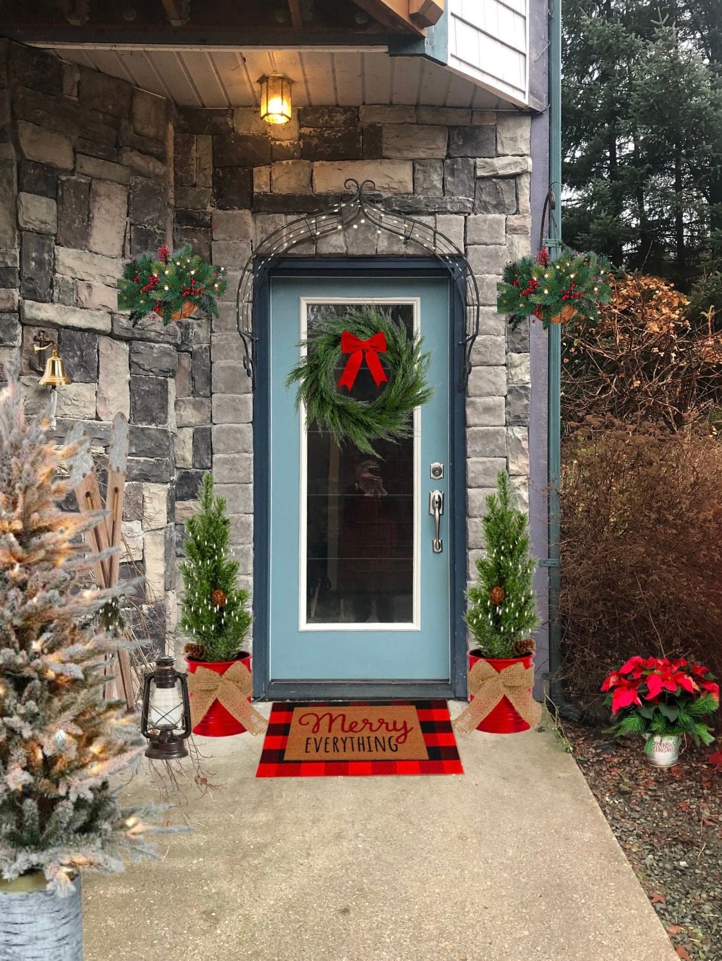 Holiday Porch Decorating Service, (design Only) - Etsy