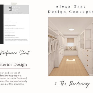 Custom Virtual Closet Design- Rendering Only, E-design, Decorating ...