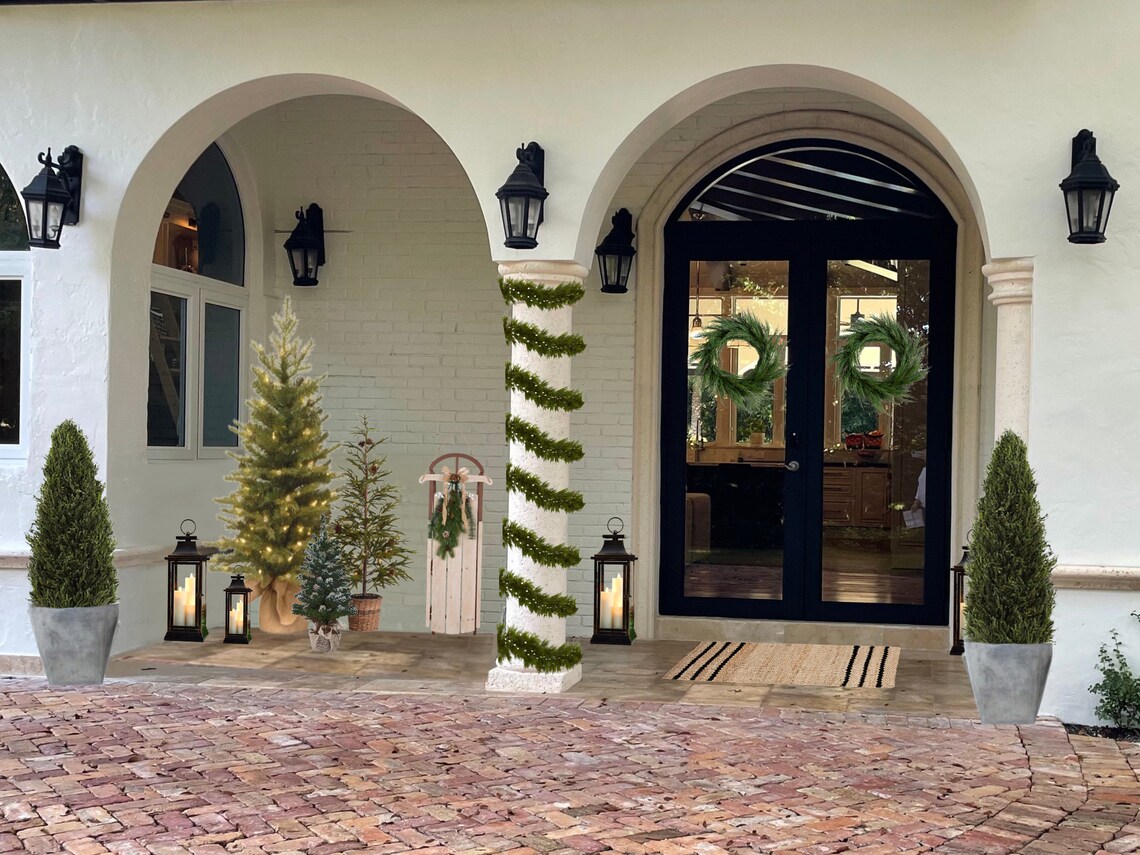 Holiday Porch Decorating Service, (design Only) - Etsy