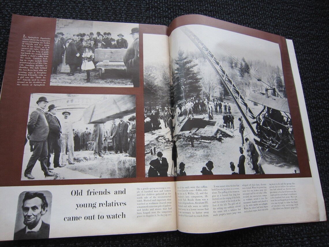 Life Magazine February 15 1963 Cassius Clay & Abe | Etsy