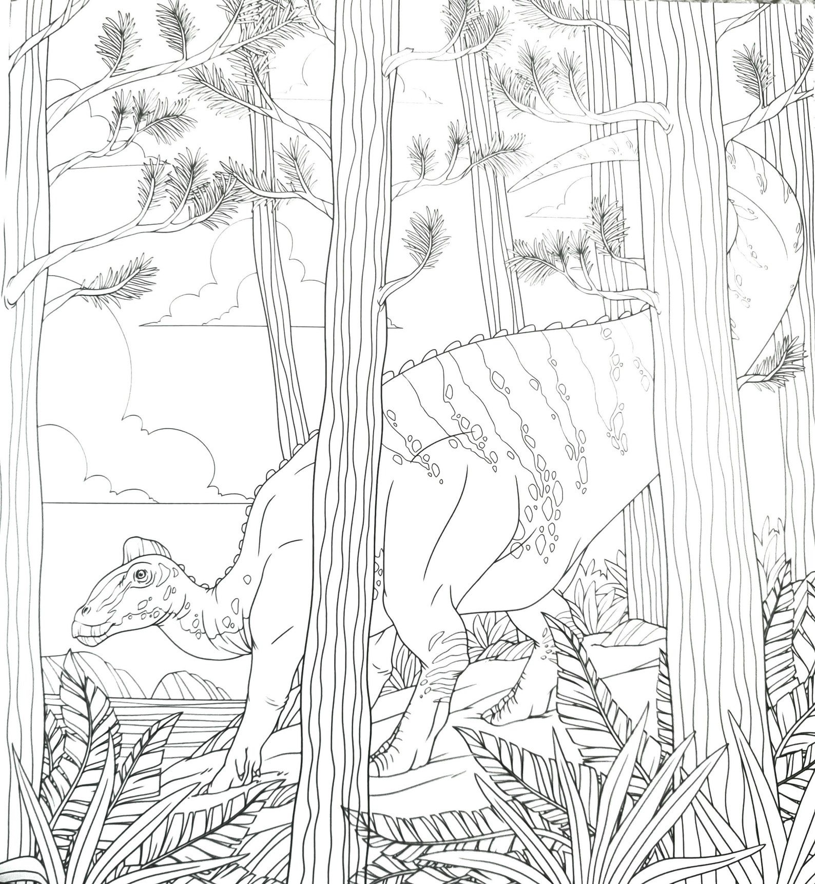 17 Childrens Dinosaur Themed Coloring Pages Pt. 2- Digital Download - Etsy